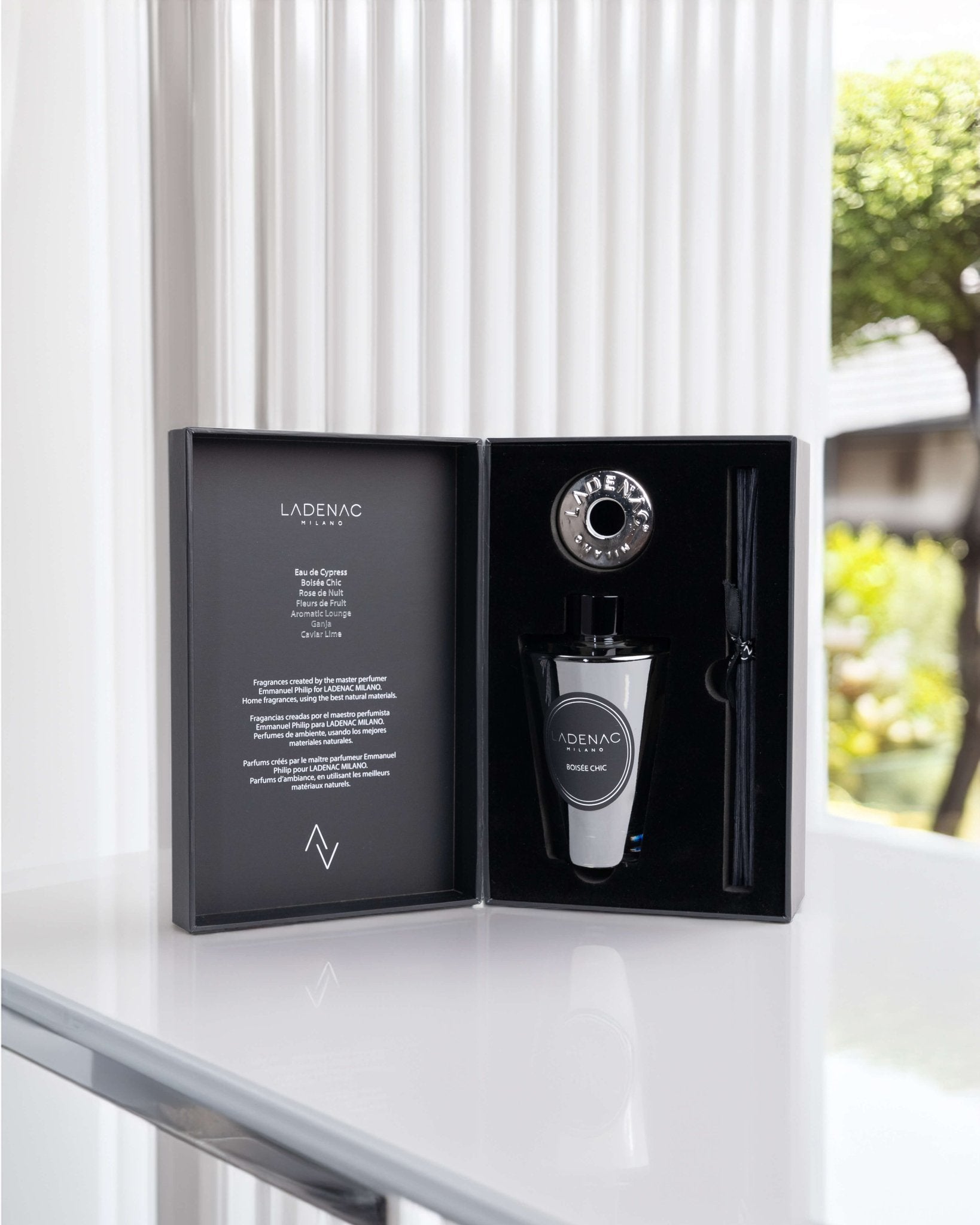 LADENAC MILANO Boisse Chic Diffuser 180ml – Elevate Your Home – Maison SIA