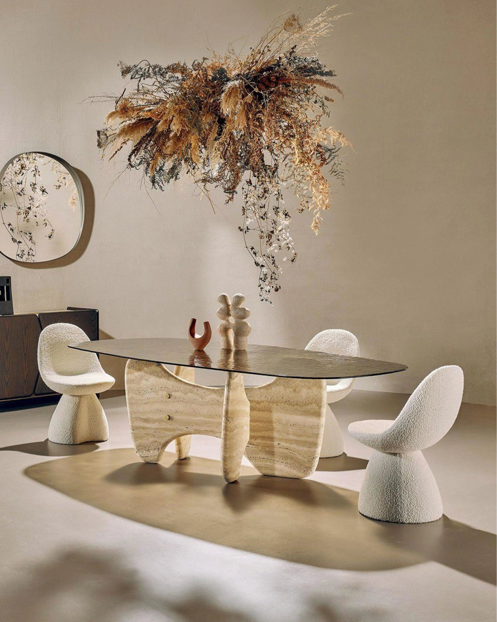 Tribe Stone Table by Naturedesign – Luxury Marble Dining Table – Maison SIA