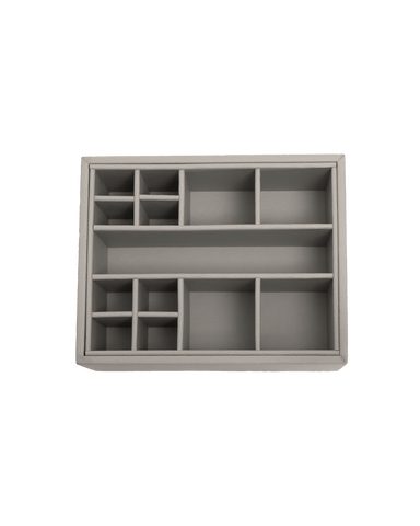 Table top Organizer in Light grey – Maison SIA