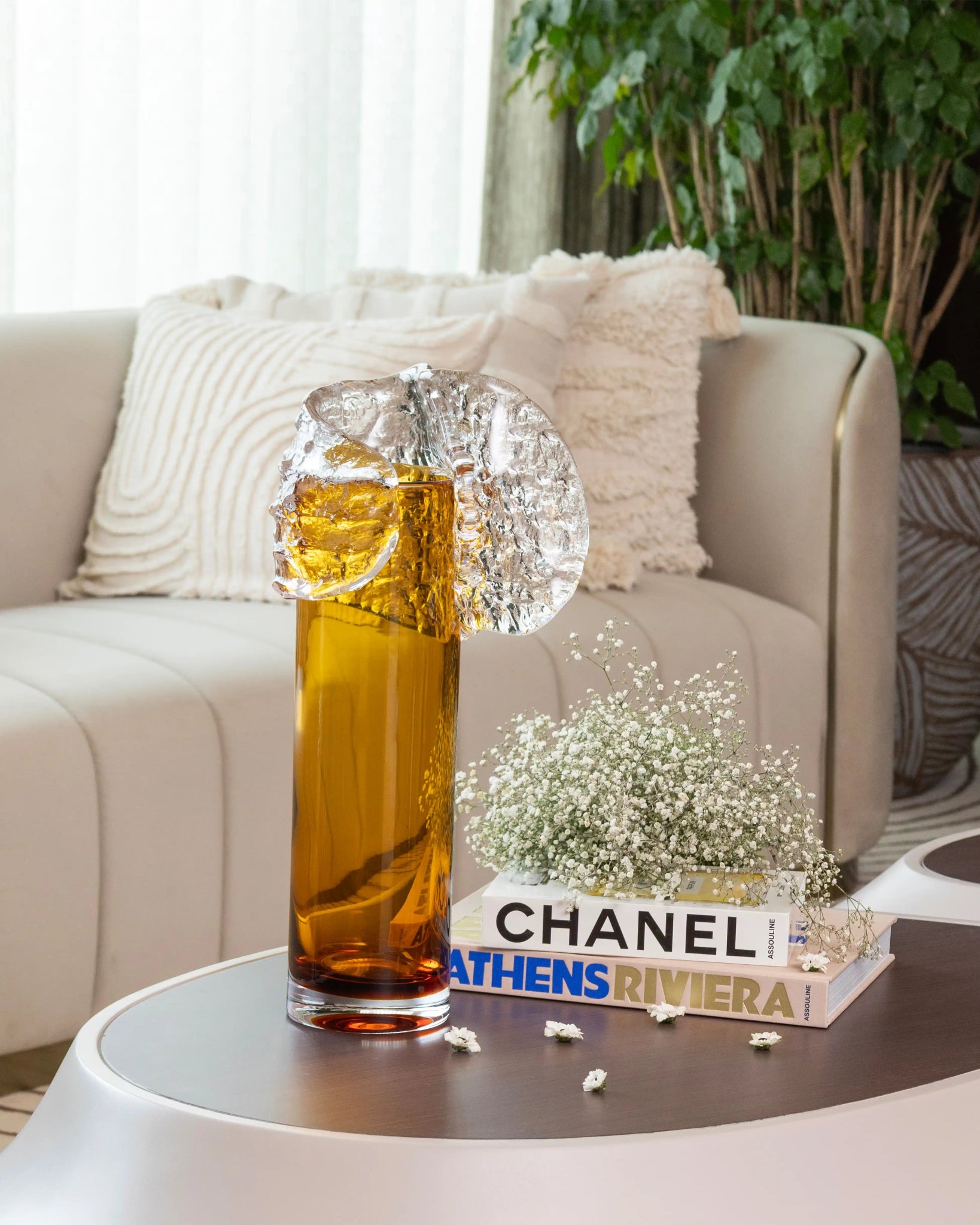 Smoke Wood Scarf Tall Vase by Glasremis – Maison SIA
