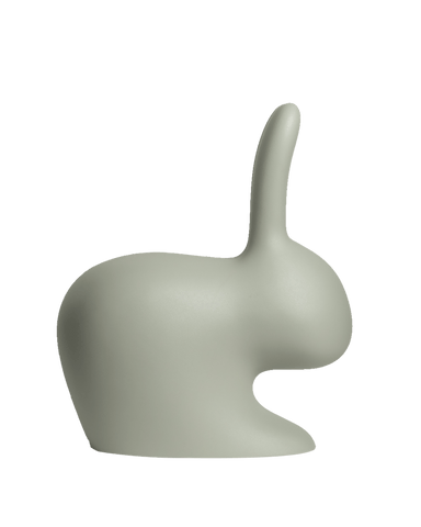 Transform Your Child's Room with the Qeeboo Baby Rabbit Chair in Grey ...