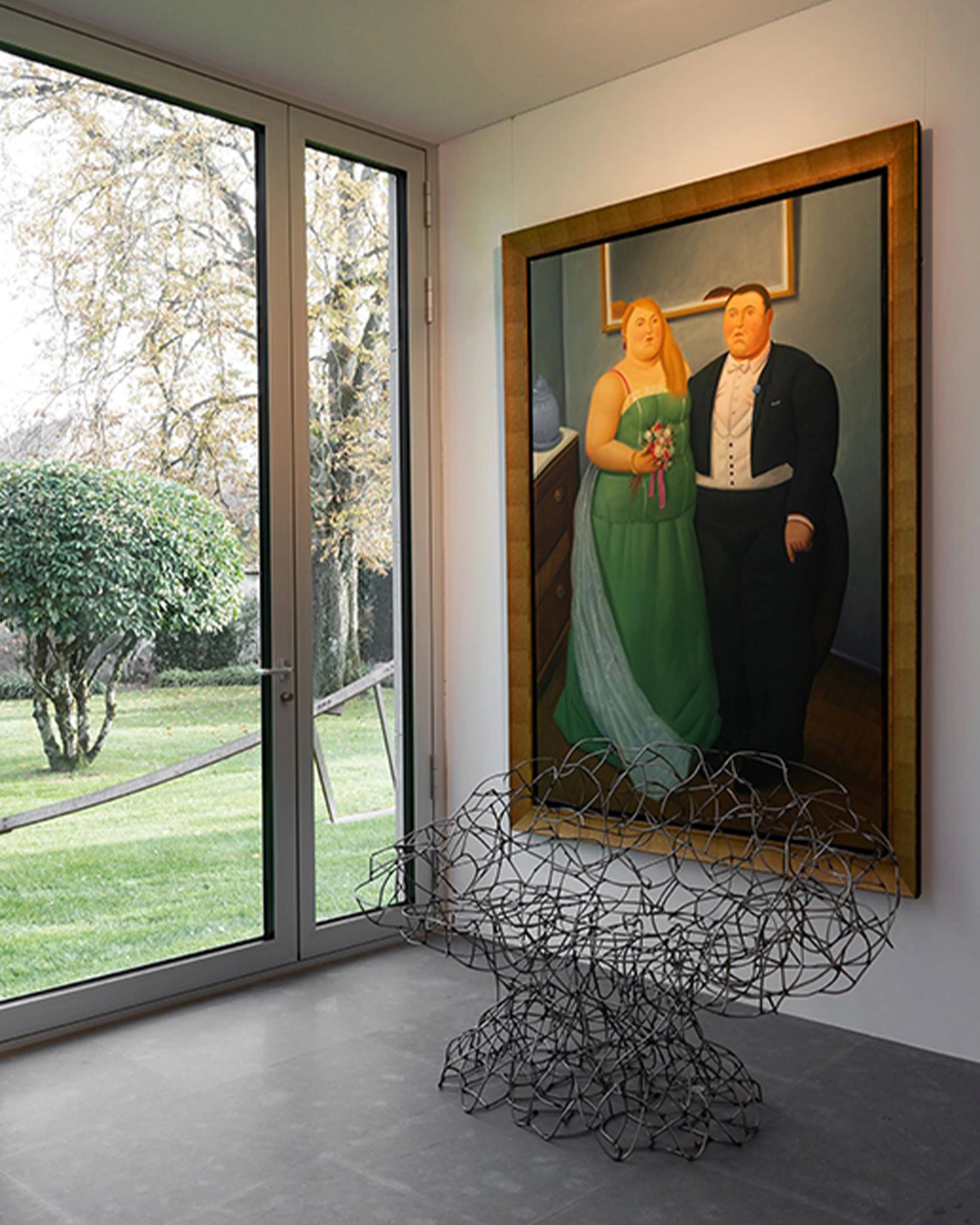 Corallo Armchair by Edra – Sculptural Stainless Steel Art – Maison SIA