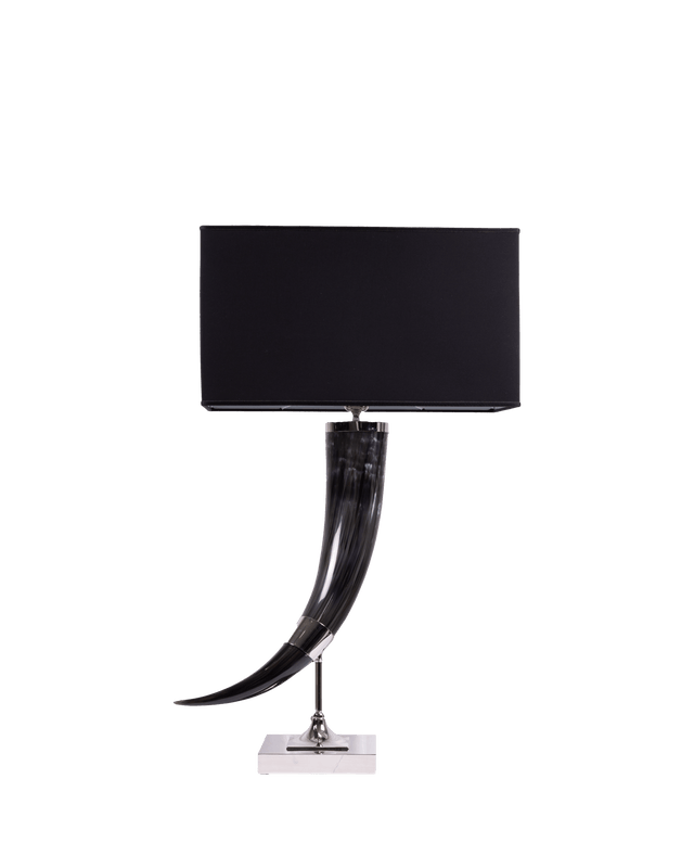 Petri Firenze Horn Lamp - Luxury Lighting in Black and White – Maison SIA