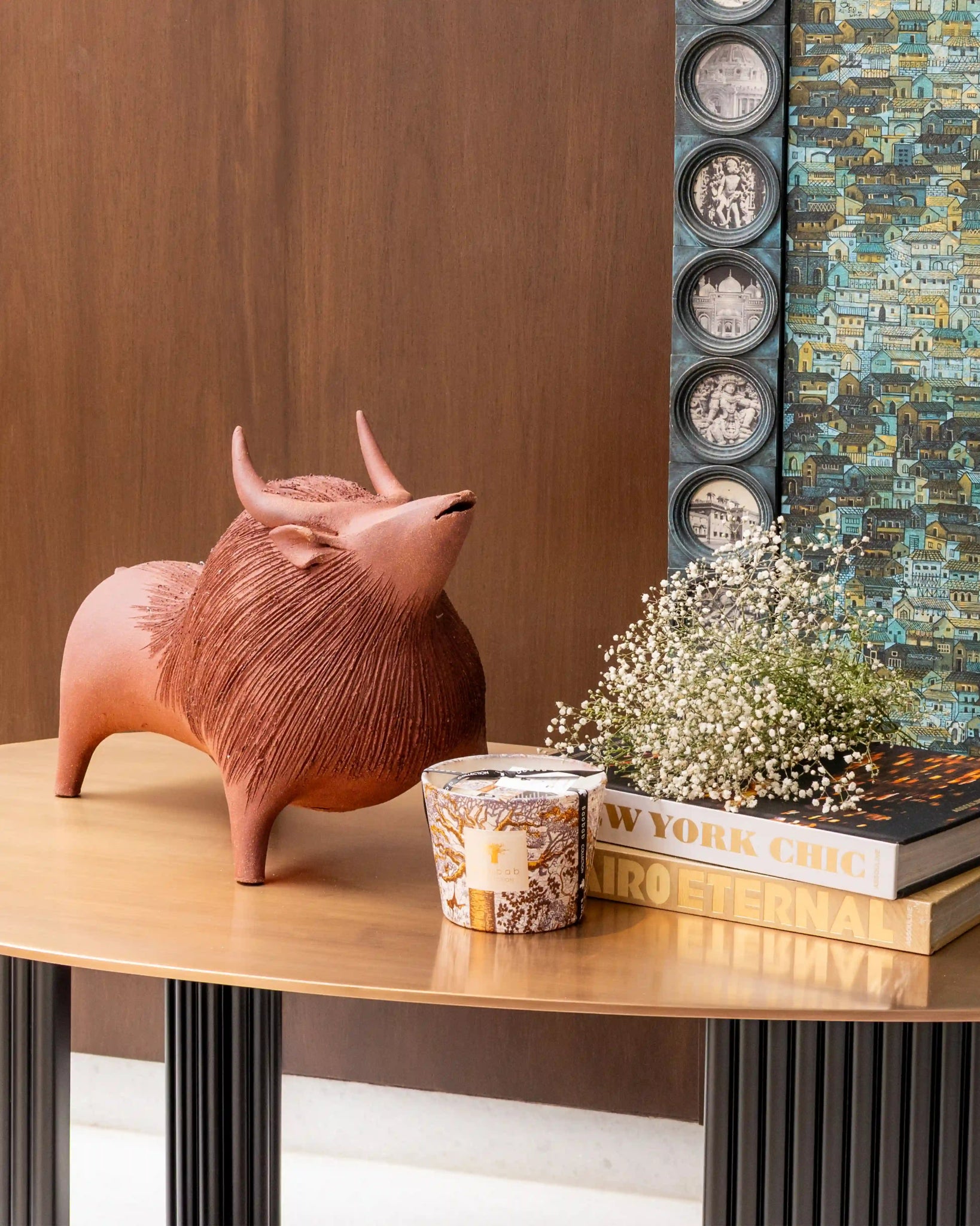 Athena Jahantigh Medium Bull Singing – Luxury Ceramic Sculpture ...