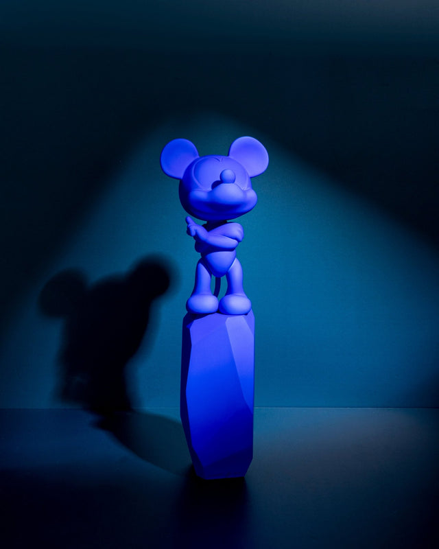 Limited Edition Leblon- Mickey Rock by Arik Levy in Cobalt Blue: 43cm ...