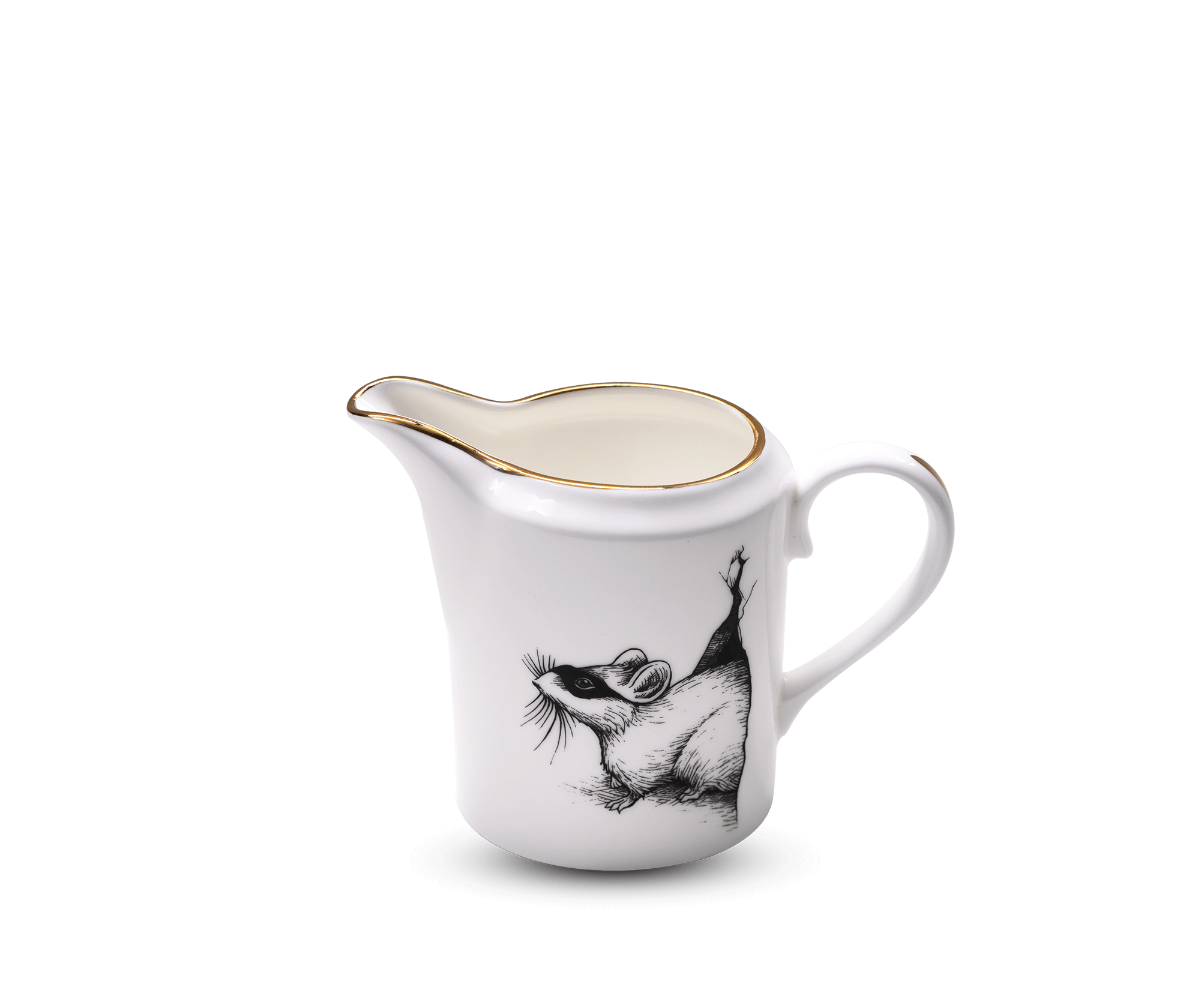 Discover the Charm: Rory’s Mouse Milk Jug with 22 Carat Gold - 250ml ...