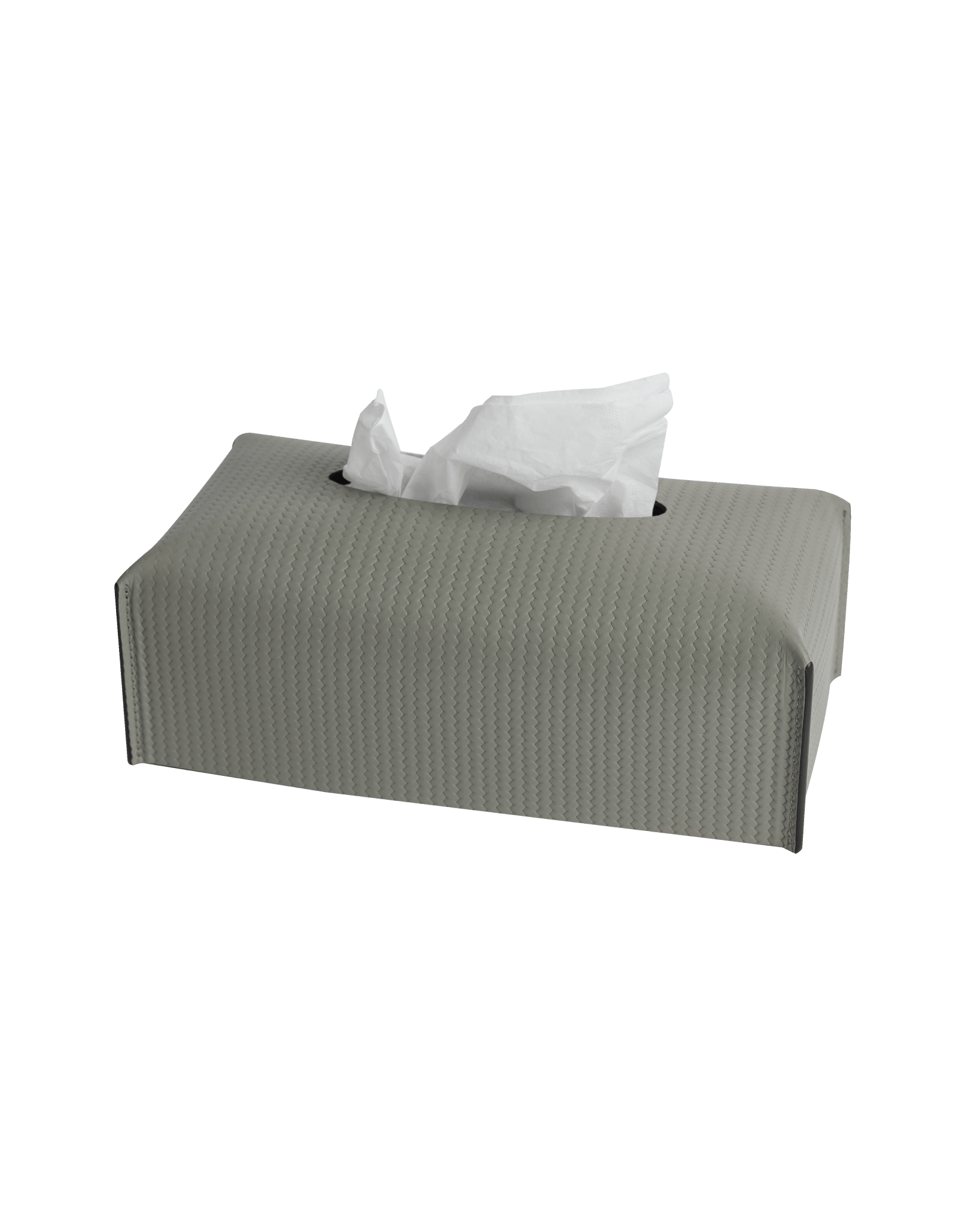 Rectangular Tissue box in Light grey – Maison SIA