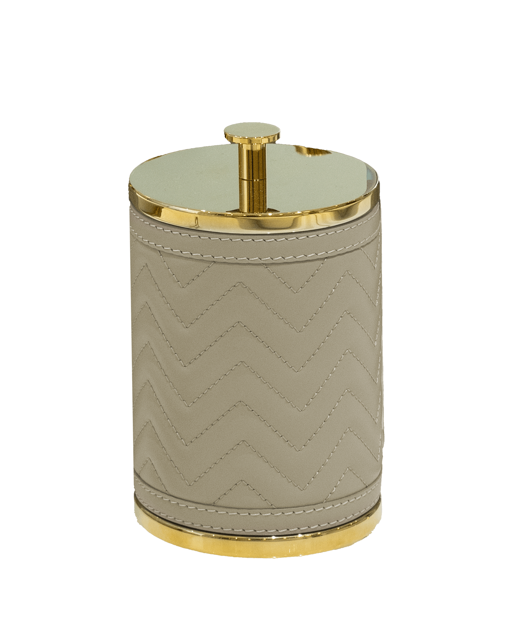 Round Box with lid in Grey – Maison SIA