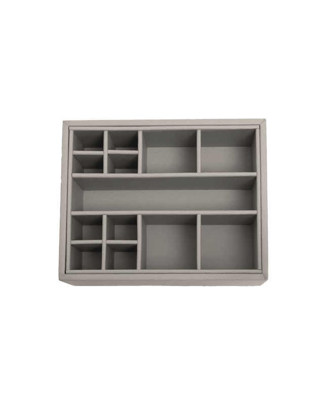 Table top Organizer in Light grey – Maison SIA