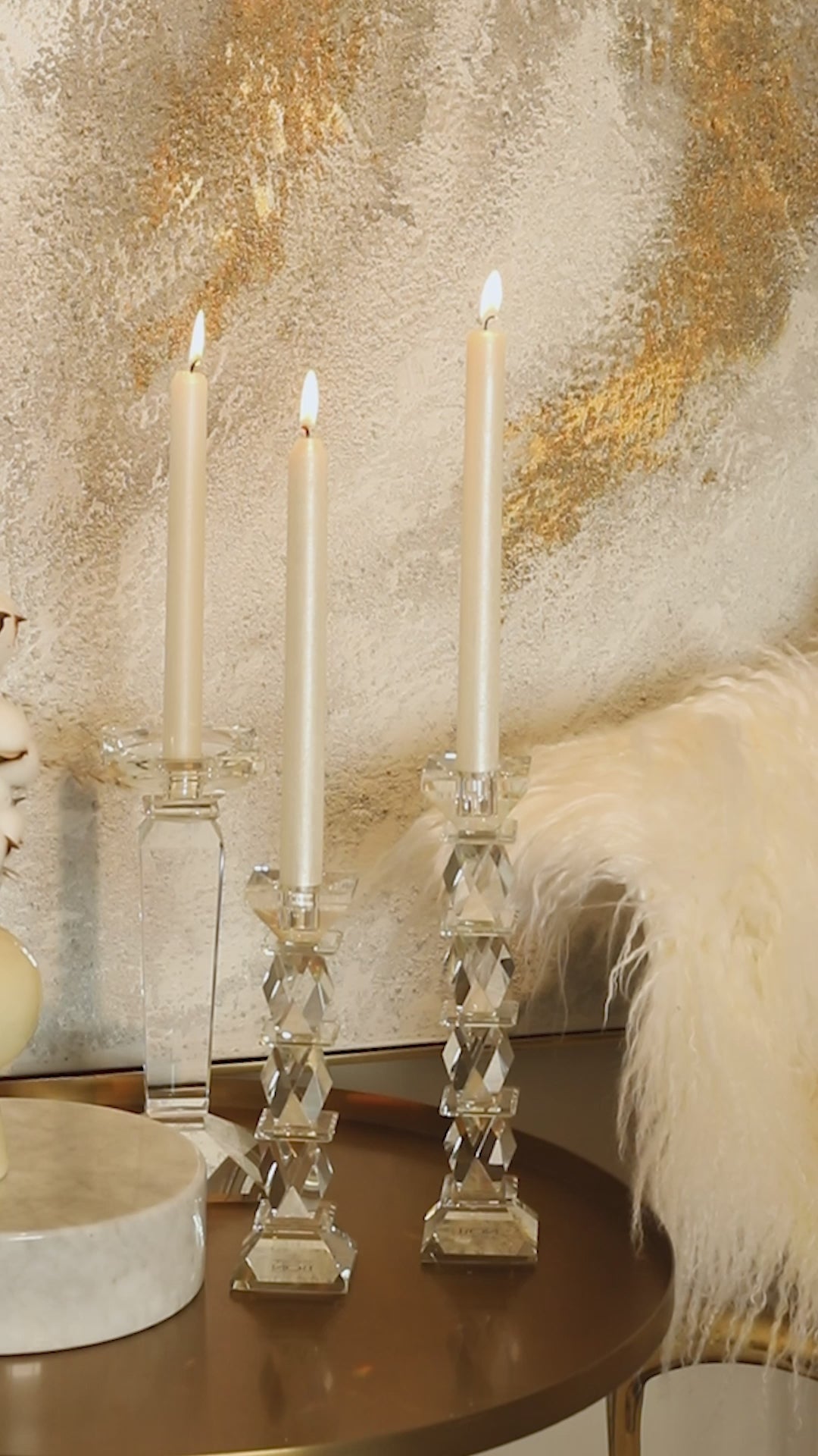 Crystal Candle Stand – Maison SIA